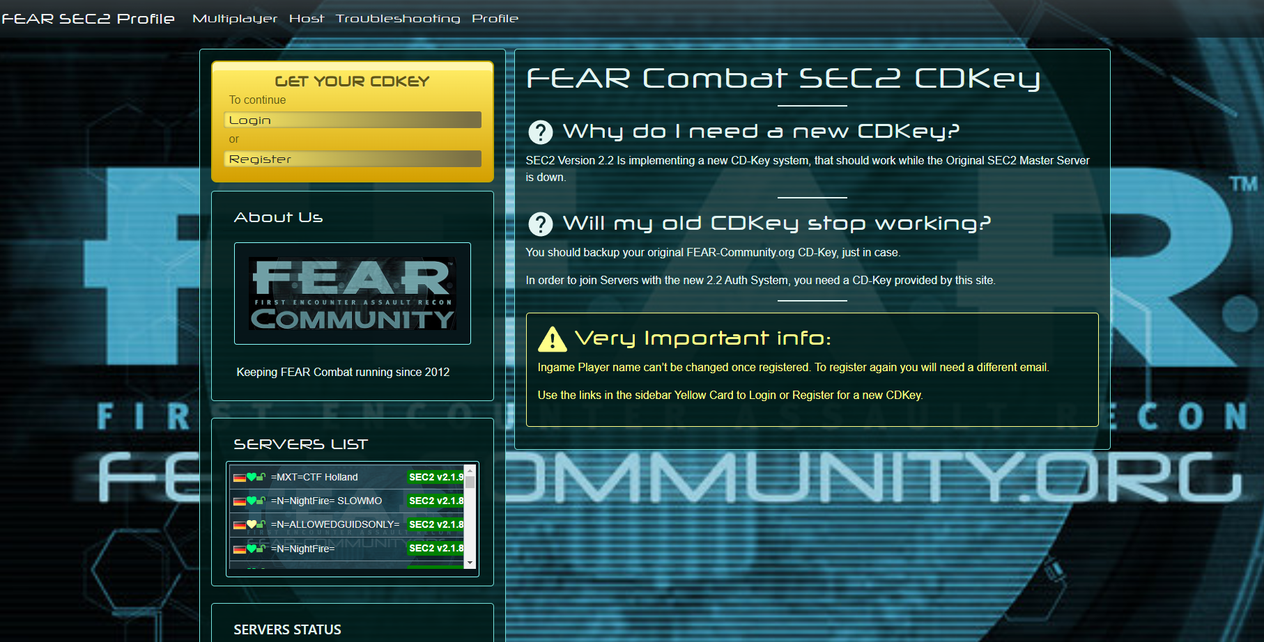 FEAR-Community.org